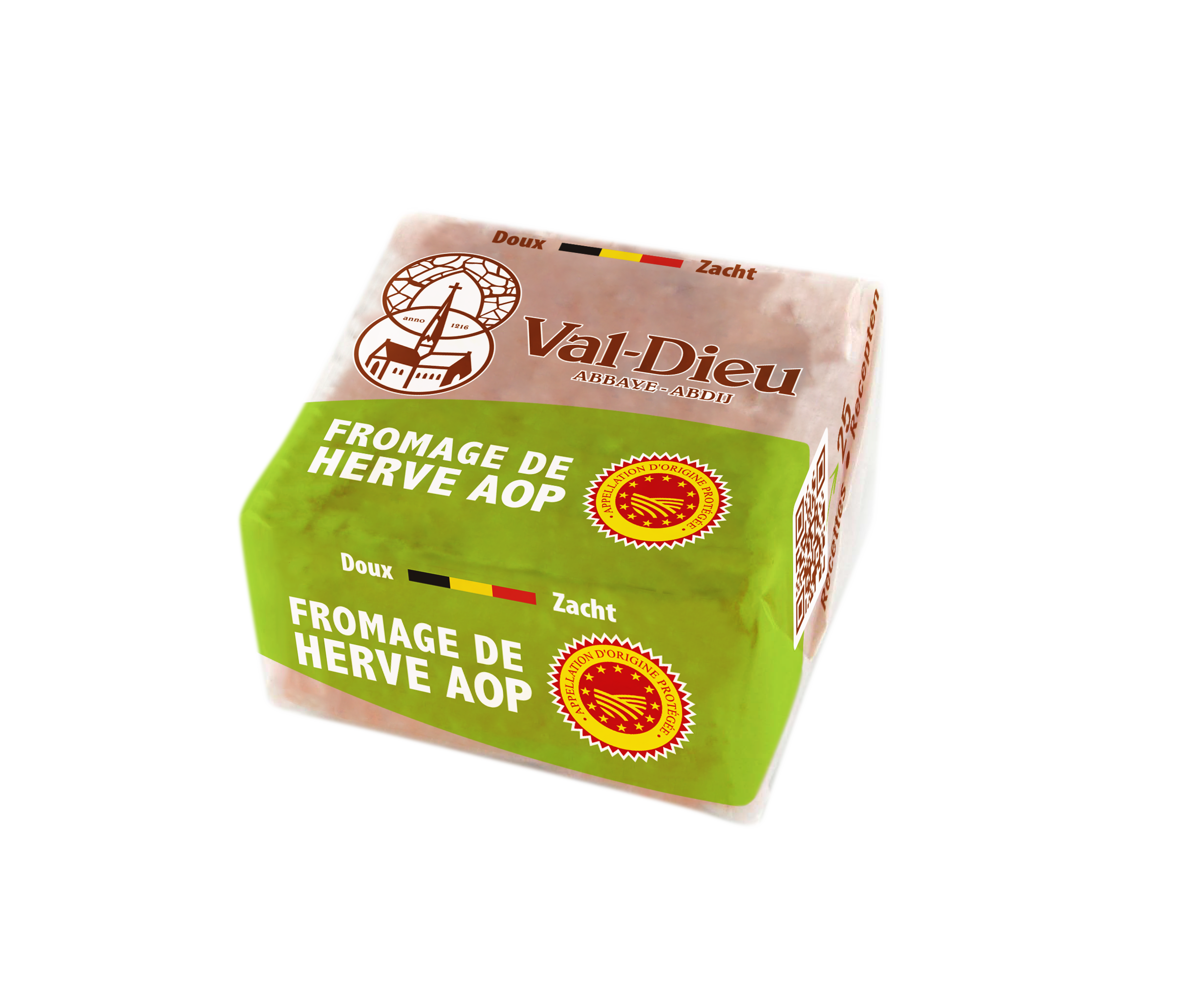 Val-Dieu Herve Doux 100g - Fromage de Herve AOP Belgique