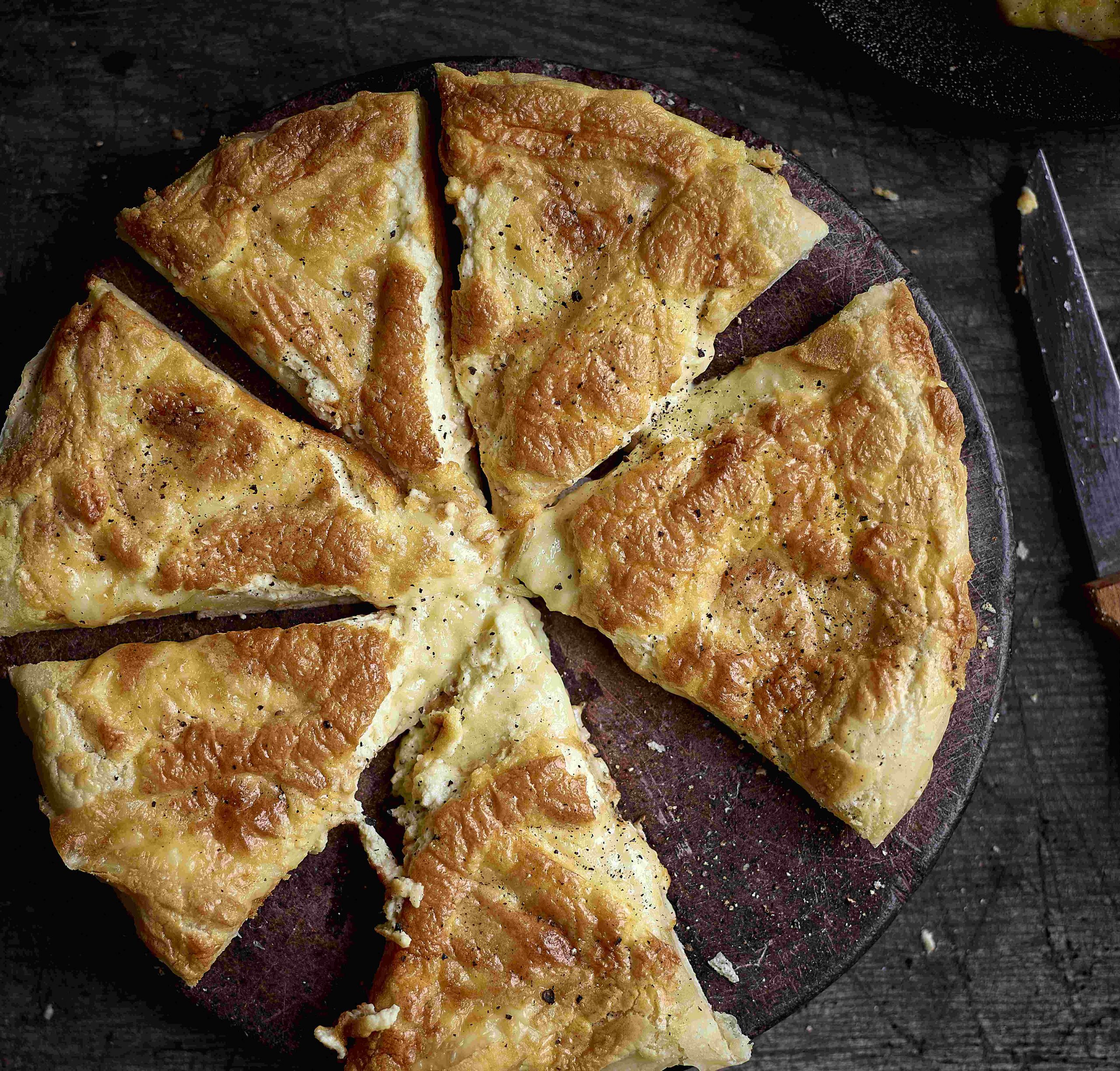 Recept voor een Flamiche met Hervekaas