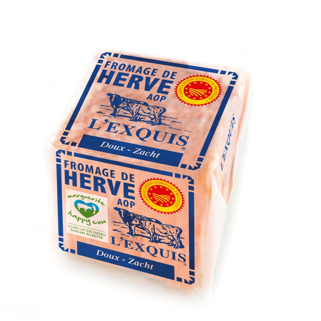 L’Exquis Herve Doux 200g – Fromage de Herve AOP Belgique
